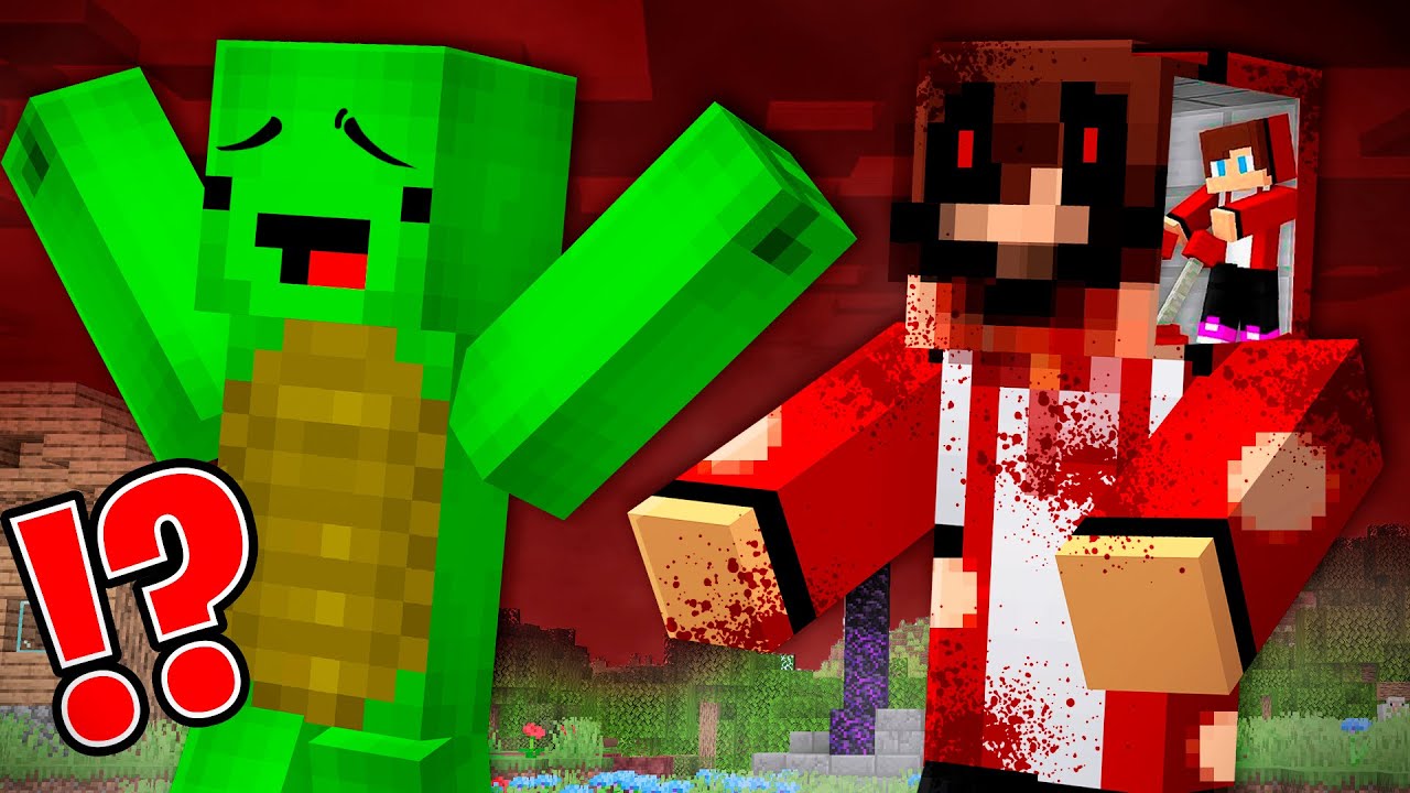 JJ Pranked Mikey as JJ.EXE in Minecraft - Maizen - YouTube