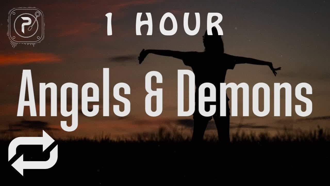 [1 HOUR 🕐 ] jxdn - Angels & Demons (Lyrics) - YouTube