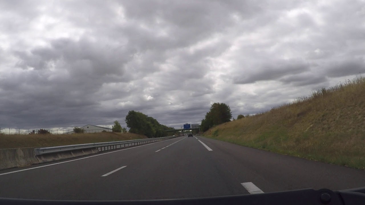 France by Autoroute - A26/E17 South J21 Vallee de l'Aube - YouTube