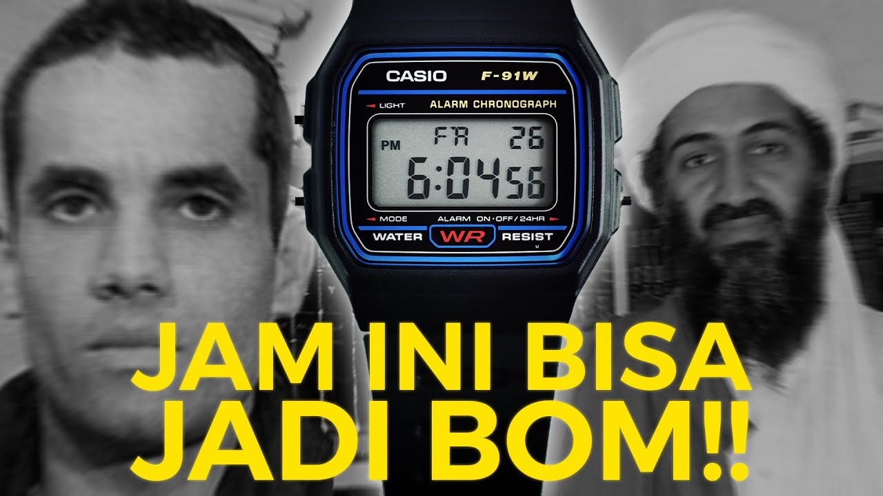 JAM TANGAN YANG BIKIN TNI AMERIKA KETAR-KETIR!! Review Casio F-91W ...