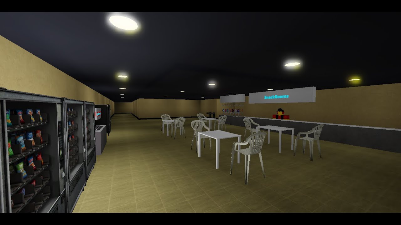 Level 6.1 Snackrooms Showcase *Roblox backrooms* - YouTube