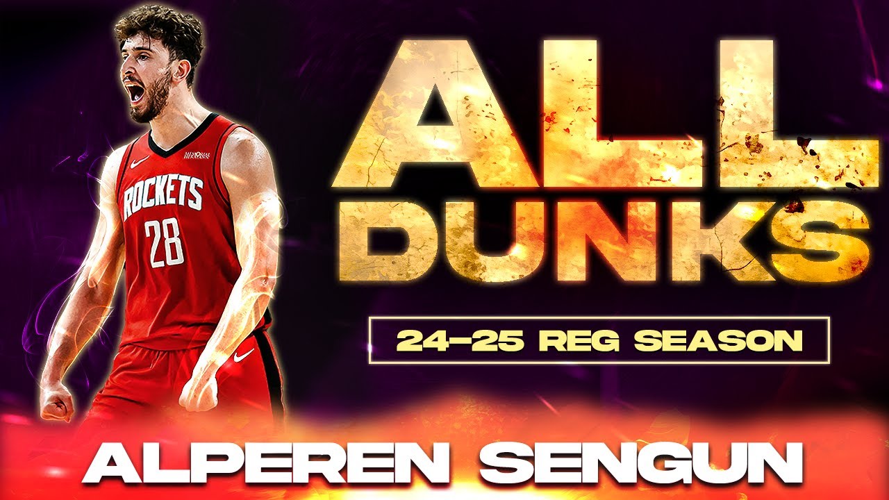 ALL DUNKS | Alperen Sengun´s 2025 Season 🔥 Every Dunk! - YouTube