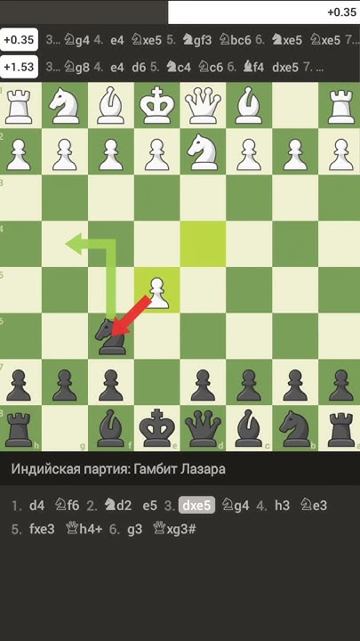 ловушка в шахматах мат за 6 ходов Chess Chessgame Chesscom