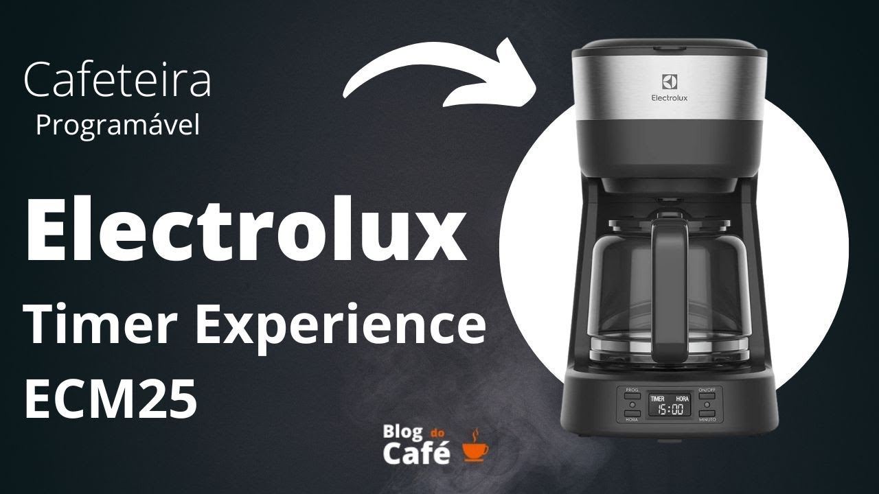 Cafeteira Electrolux Timer Experience ECM25 é boa? Analise e Prós e ...