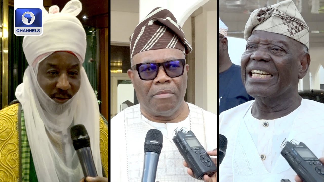 ‘He’s Doing Well’: Sanusi, Akpabio, Akande Praise Tinubu Amidst Visits ...