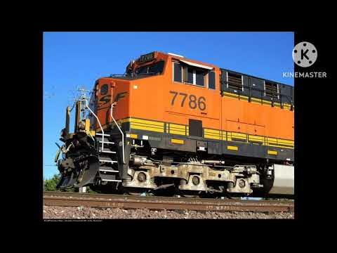 BNSF 7786 is Active - YouTube