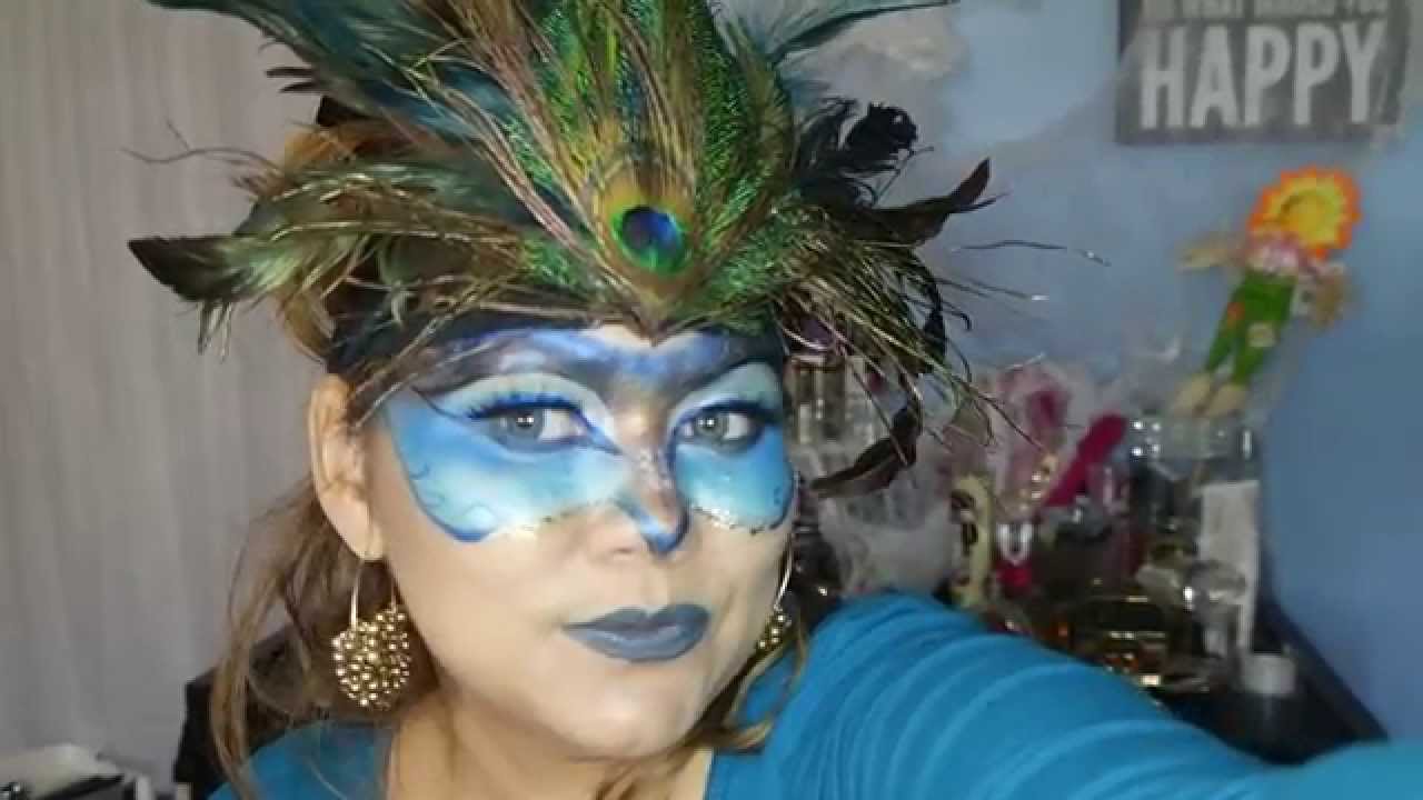 Diy Peacock Headband Youtube