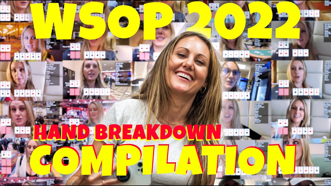 WSOP 2022 Hand Breakdown Compilation! Poker Vlog - YouTube