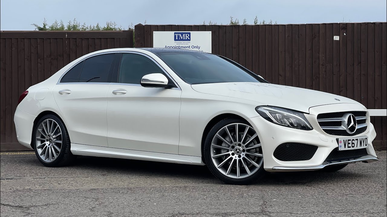 2018 Mercedes-Benz C Class 2.0 C200 AMG Line (Premium Plus) G-Tronic+ Walk Around Video - YouTube