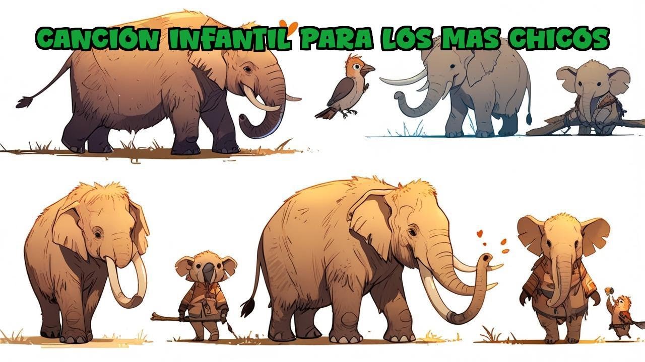 ¡Quiero Volar! 🐘 ️ Canción del Mamutito Perseverante – Video Musical ...