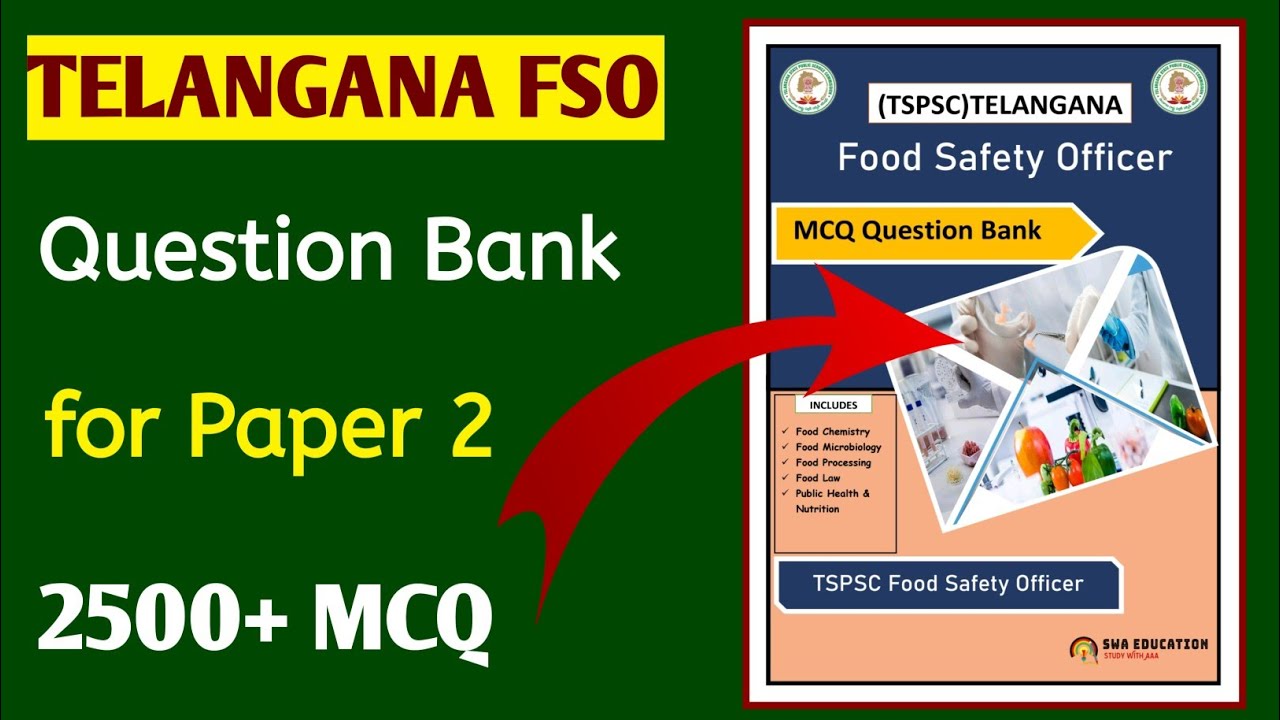 TELANGANA FSO Question Bank | TSPSC FSO MCQ E-BOOK | Telangana FSO ...