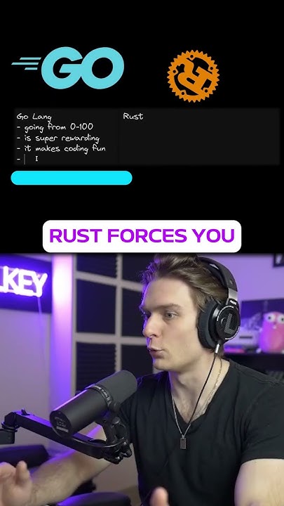 Should You Learn Rust Or Golang Programming Shorts Youtube