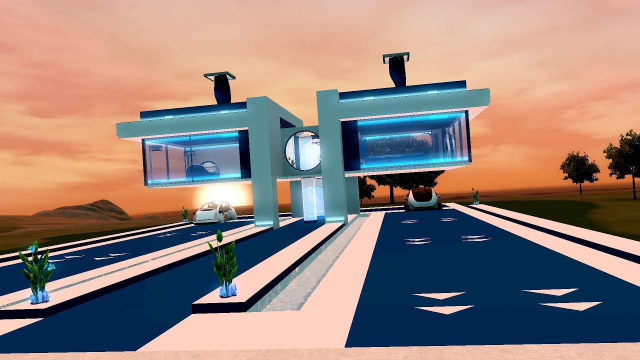 The Sims 3 Futuristic House - Ease of Tomorrow (Into The Future ep) NO ...