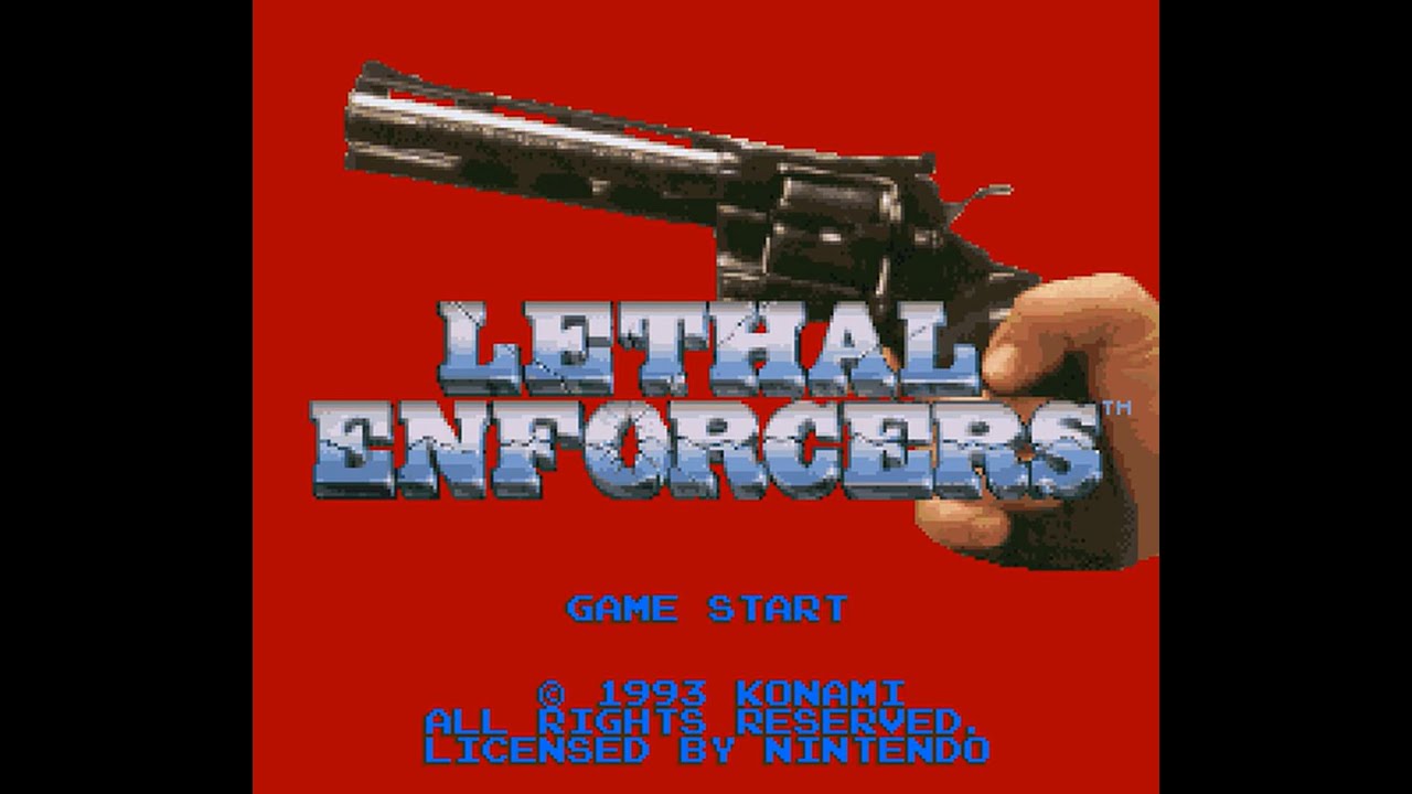 SNES Longplay [052] Lethal Enforcers (US) - YouTube