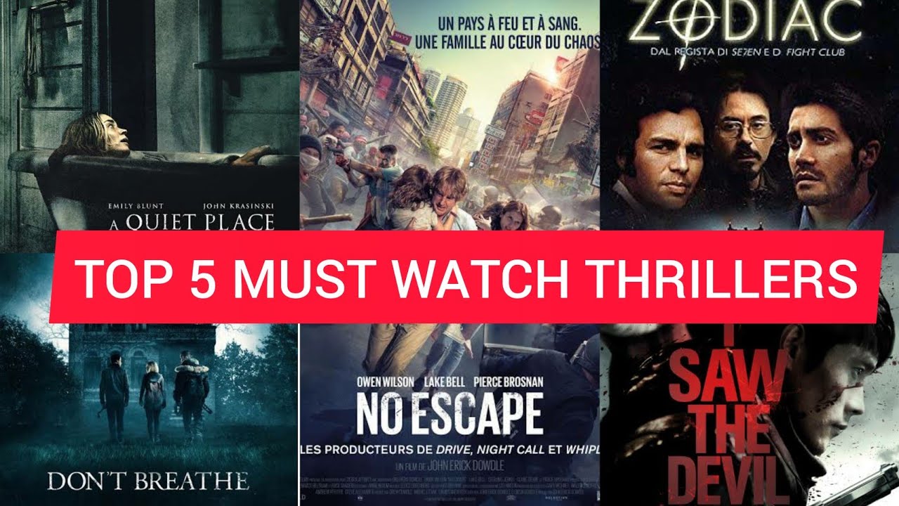 TOP 5 THRILLING MOVIES TO WATCHOUT - YouTube