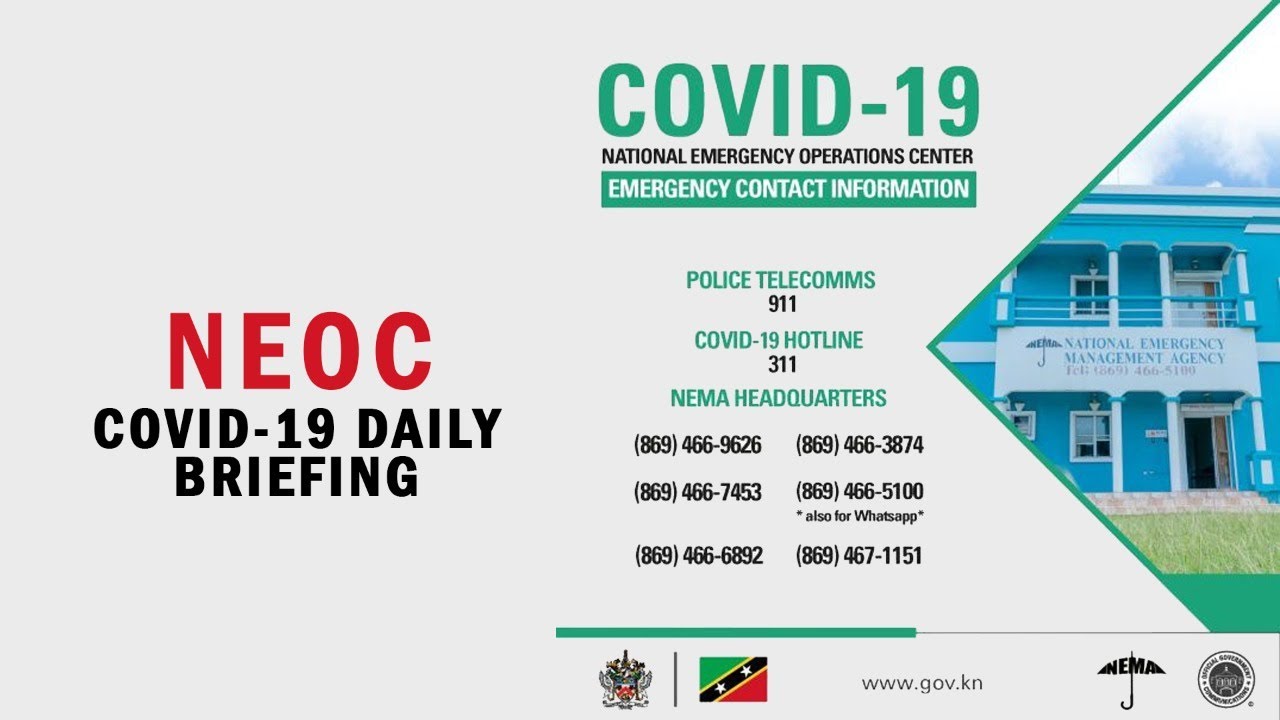 The National Emergency Operations Center (NEOC) COVID-19 Briefing for ...