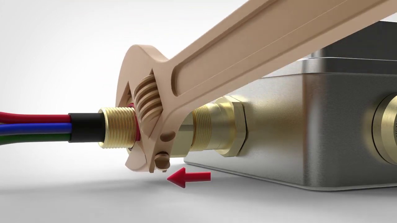 Single Compression Barrier Gland featuring Peppers T-1000 Compound ...