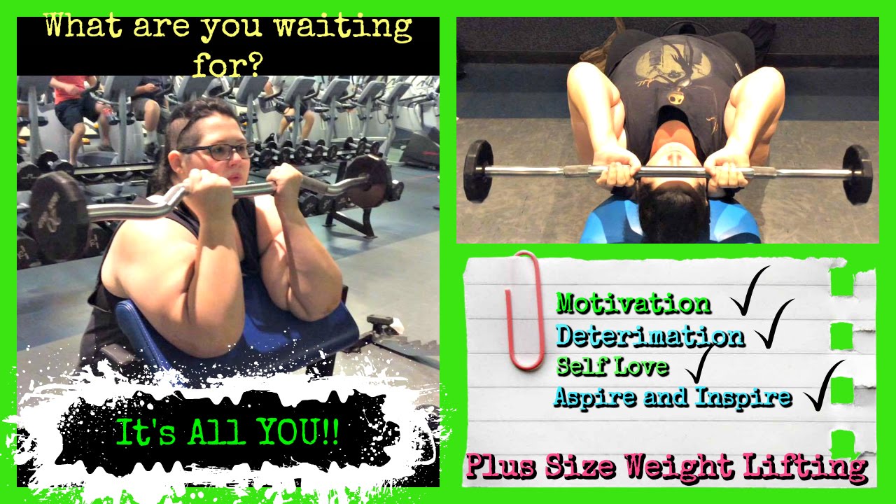 Plus Size Weight Lifting ~ Biceps and Triceps (Do I offend you?) - YouTube