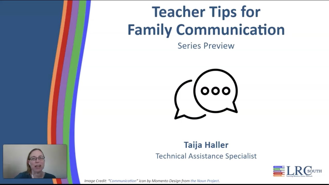Series Preview: Teacher Tips for Family Communication - YouTube