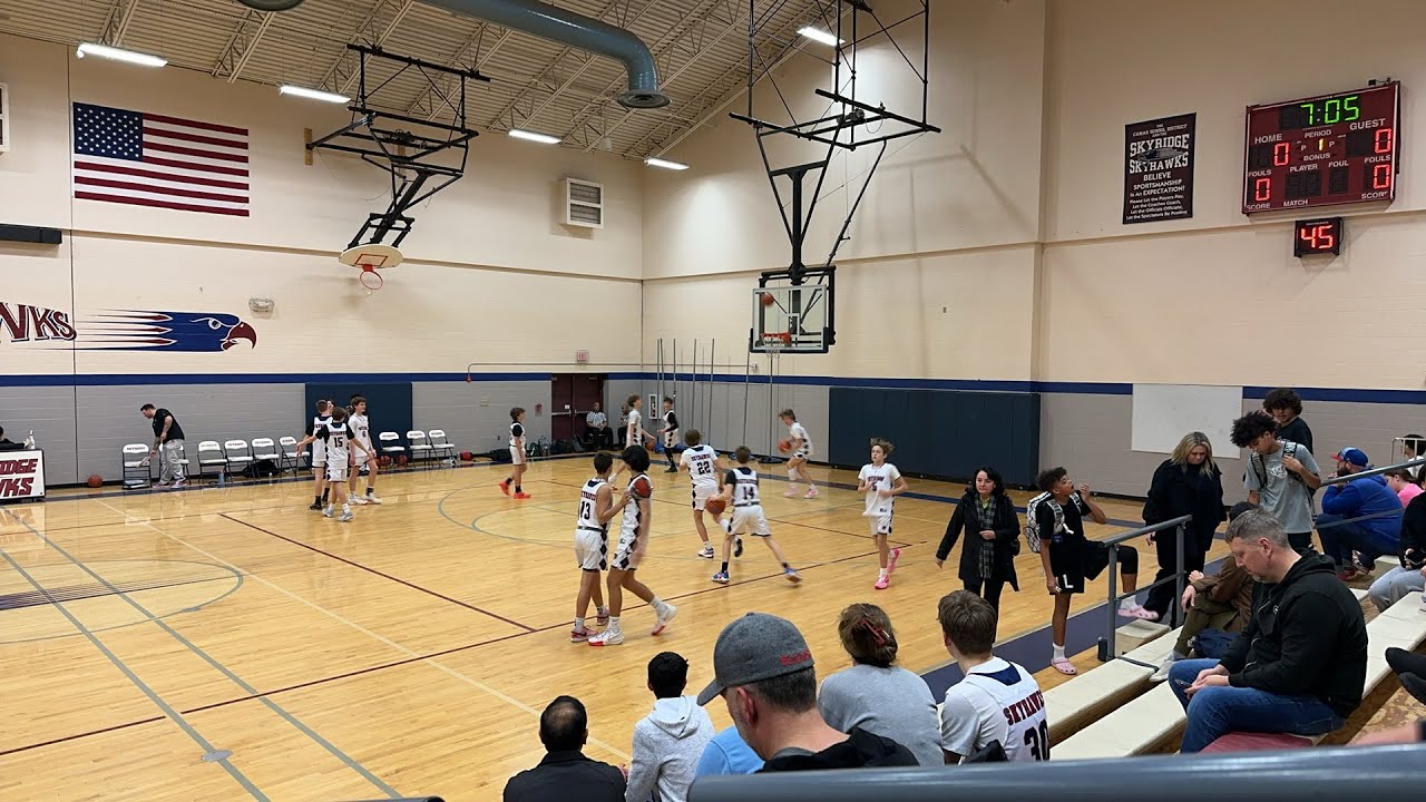 LIVE - Skyridge vs Liberty 8th grade basketball - YouTube