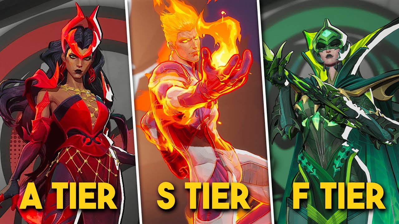 BEST & WORST HEROES SEASON 1.5 TIER LIST - MARVEL RIVALS - YouTube