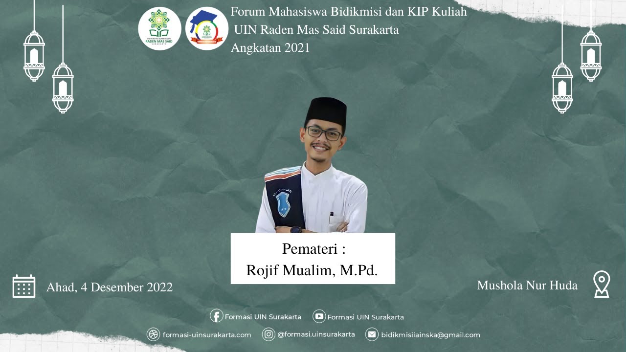 🔴 Khataman & Kajian Islam "KLEBUS" || FORMASI Angkatan 2021 || UIN ...