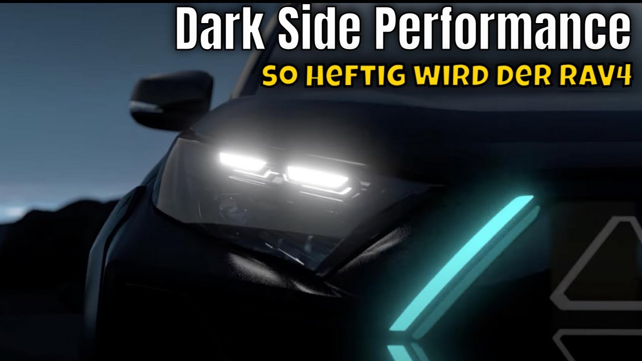 2026 Toyota RAV4 Dark Side Performance: Futuristischer Crossover für ...