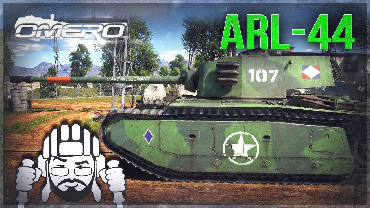 ARL-44 «СМЕЯЛАСЬ ВСЯ ФРАНЦИЯ» в War Thunder - YouTube