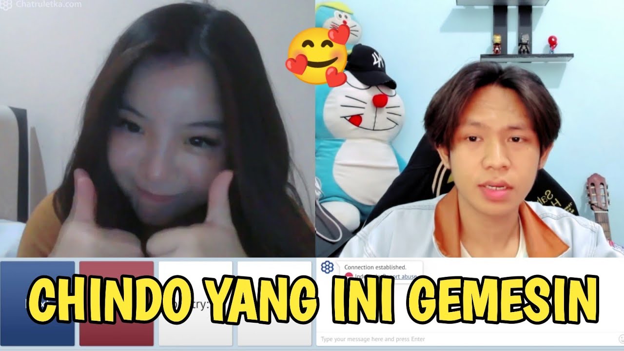 GOMBALIN CEWEK CHINDO PAKAI SUARA KARTUN | HATINYA LANGSUNG LULUH - YouTube