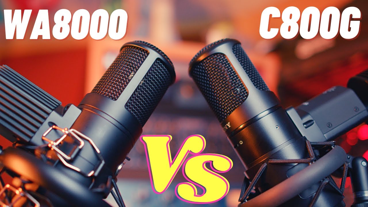 SONY C-800G vs WARM WA-8000 can you hear the difference in the mix ...