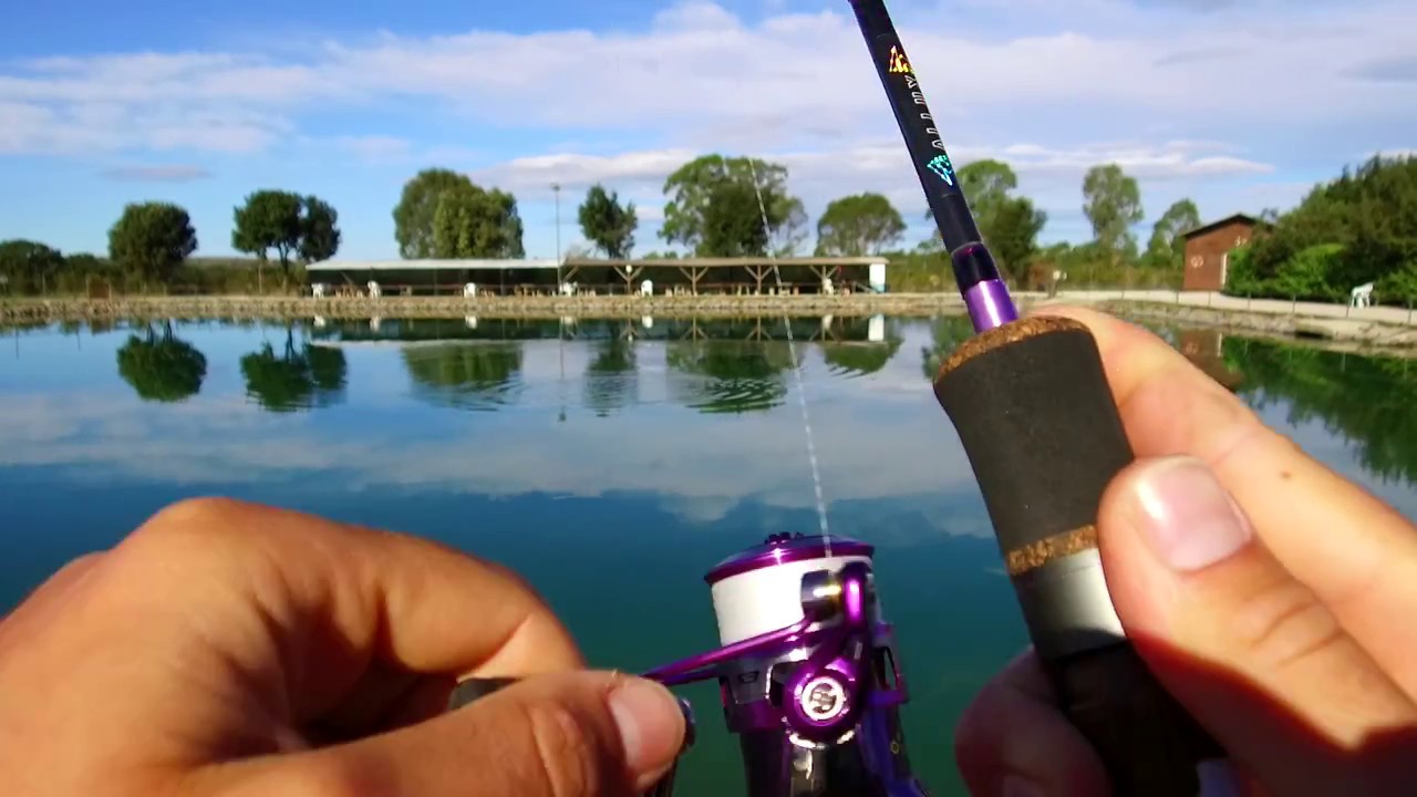 trout area allux s3 (laghi Albatros) - YouTube