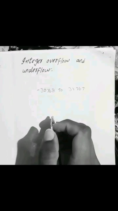 integer overflow and underflow in c++ #programming #basic #shorts # ...