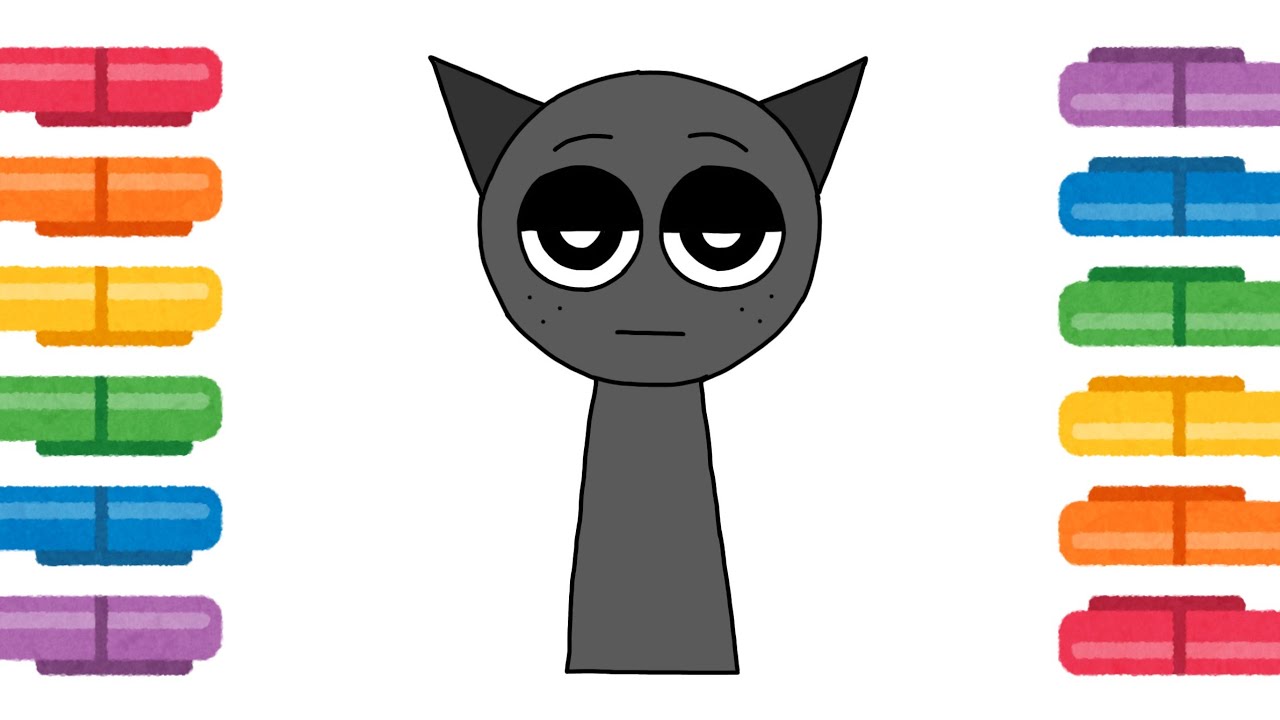 How to draw Gray from Incredibox Sprunki | Easy - YouTube