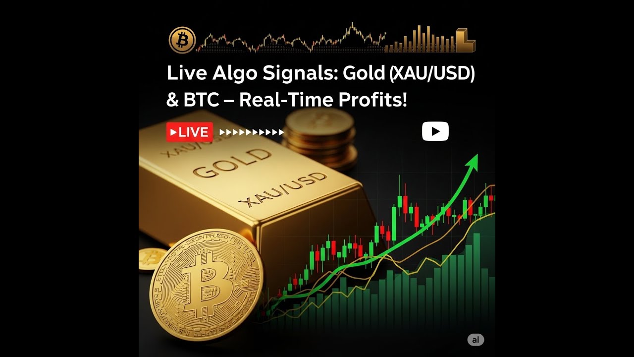 ⚡️ Live Algo Signals: Gold (XAU/USD) & BTC – Real-Time Profits! - YouTube