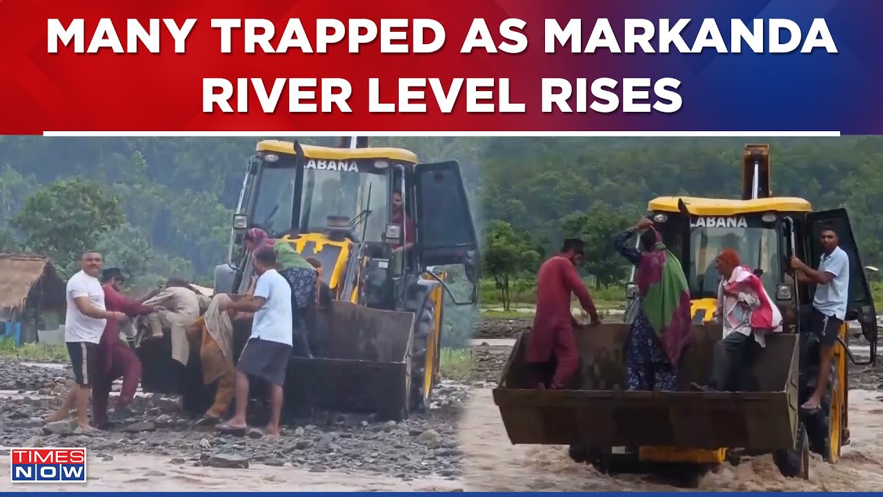 Himachal Pradesh Rains: Markanda River Level Rises Leaving Several ...