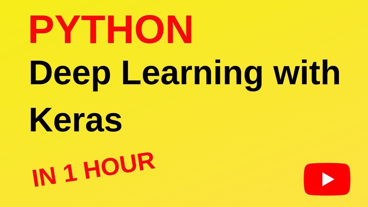 A Short Introduction to Building Deep Learning Models in keras - YouTube