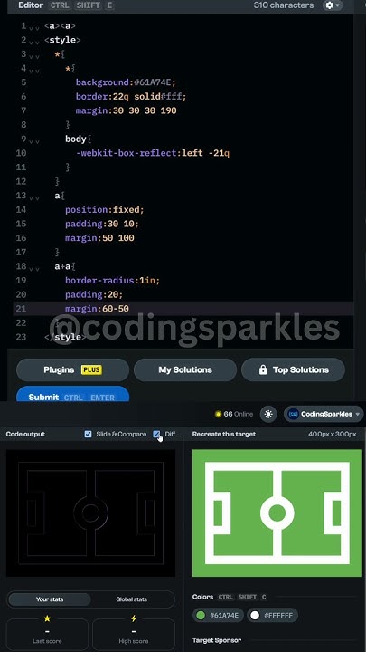 CSS Battle Daily Targets: January 17, 2025 🔥 | #cssbattle #html #css #shorts - YouTube