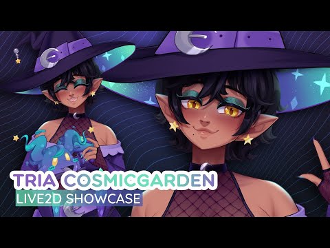 The COMFIEST Cosmic Witch VTuber 💗🔪 | Live2D Showcase - YouTube