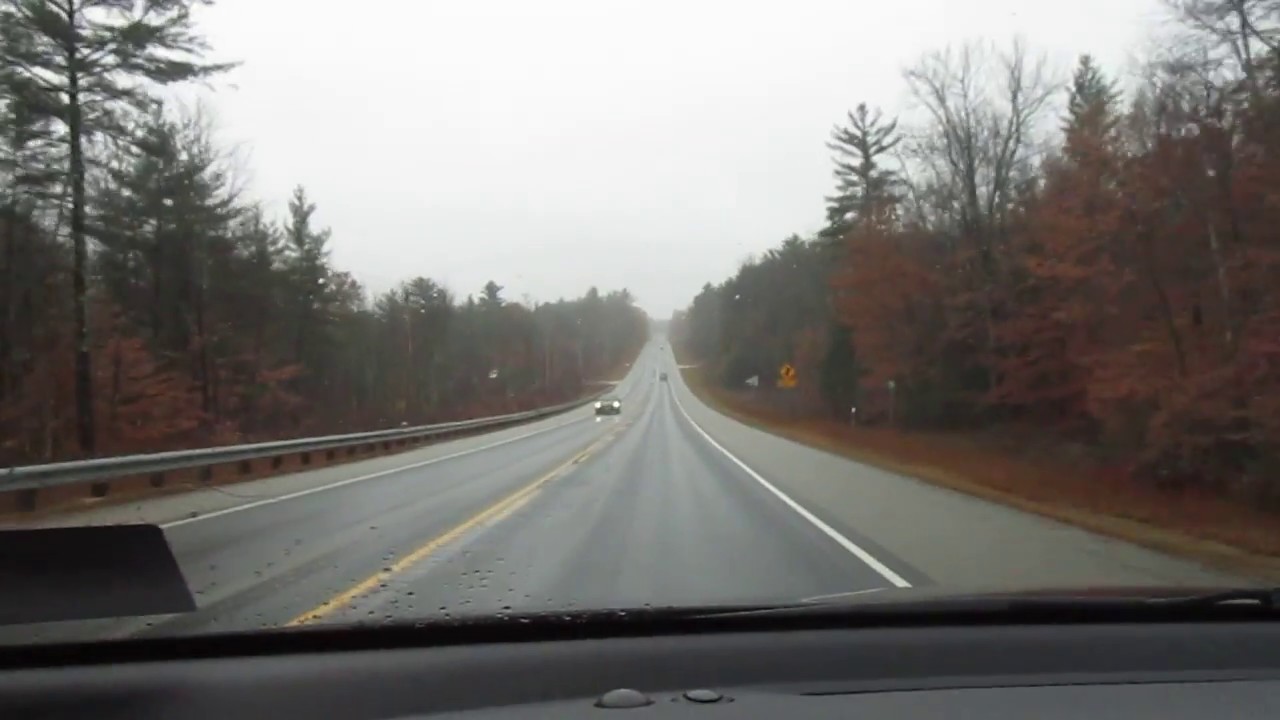 Alton to Wolfeboro Rt.28 Fall Foliage New Hampshire - YouTube