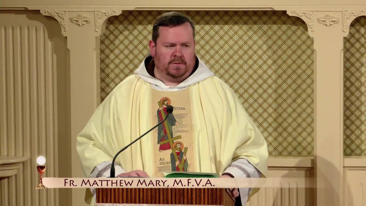 Daily Readings and Homily - 2023-01-25 - Fr. Matthew - YouTube