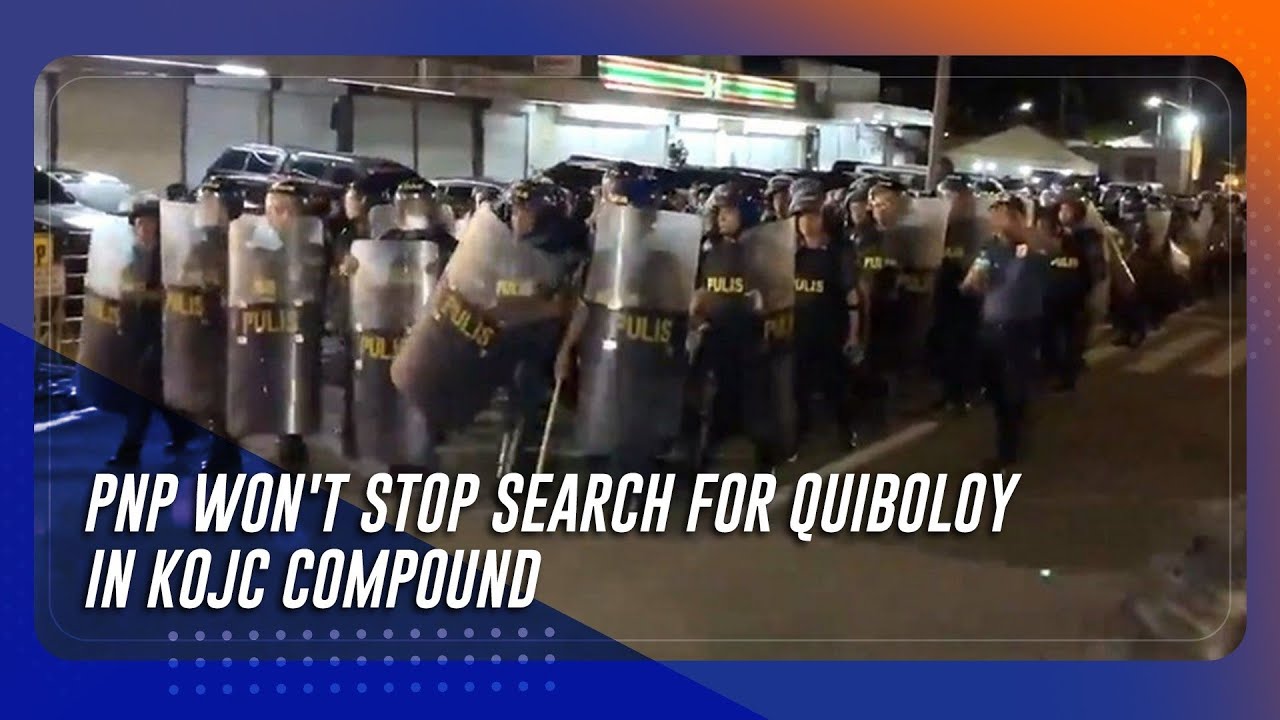 PNP won't stop search for Quiboloy in KOJC compound | TeleRadyo ...