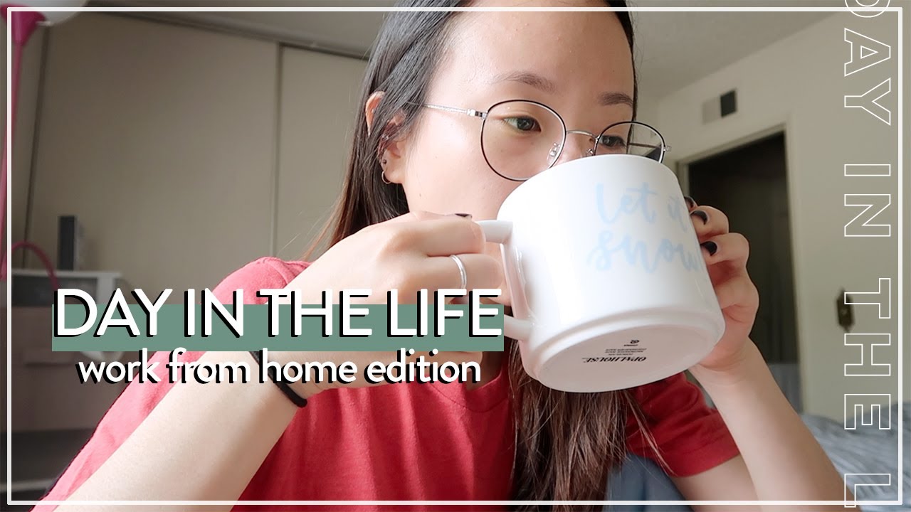 day in the life in quarantine | wfh edition - YouTube