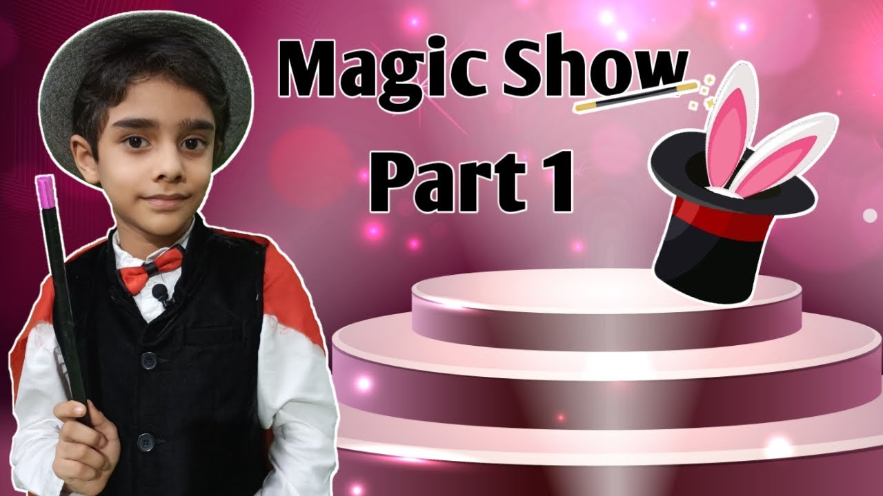 Magic show - Part 1 | Magic for kids | जादू | #aarushdeepsingh - YouTube