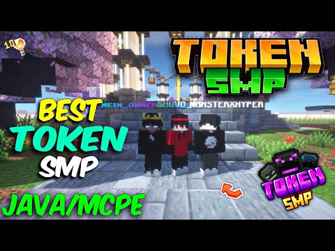 🤩 Best Free Public TOKEN SMP Server Minecraft  | 24/7 Online Java + Bedrock | Cracked Join Now 🔥