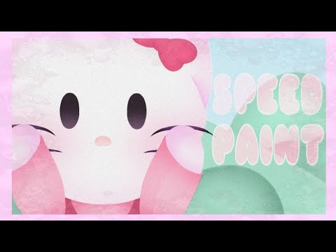 💮 ꧁ Hell on Kitty ꧂ 💮// Speedpaint ( Hello Kitty - FNF ) - YouTube