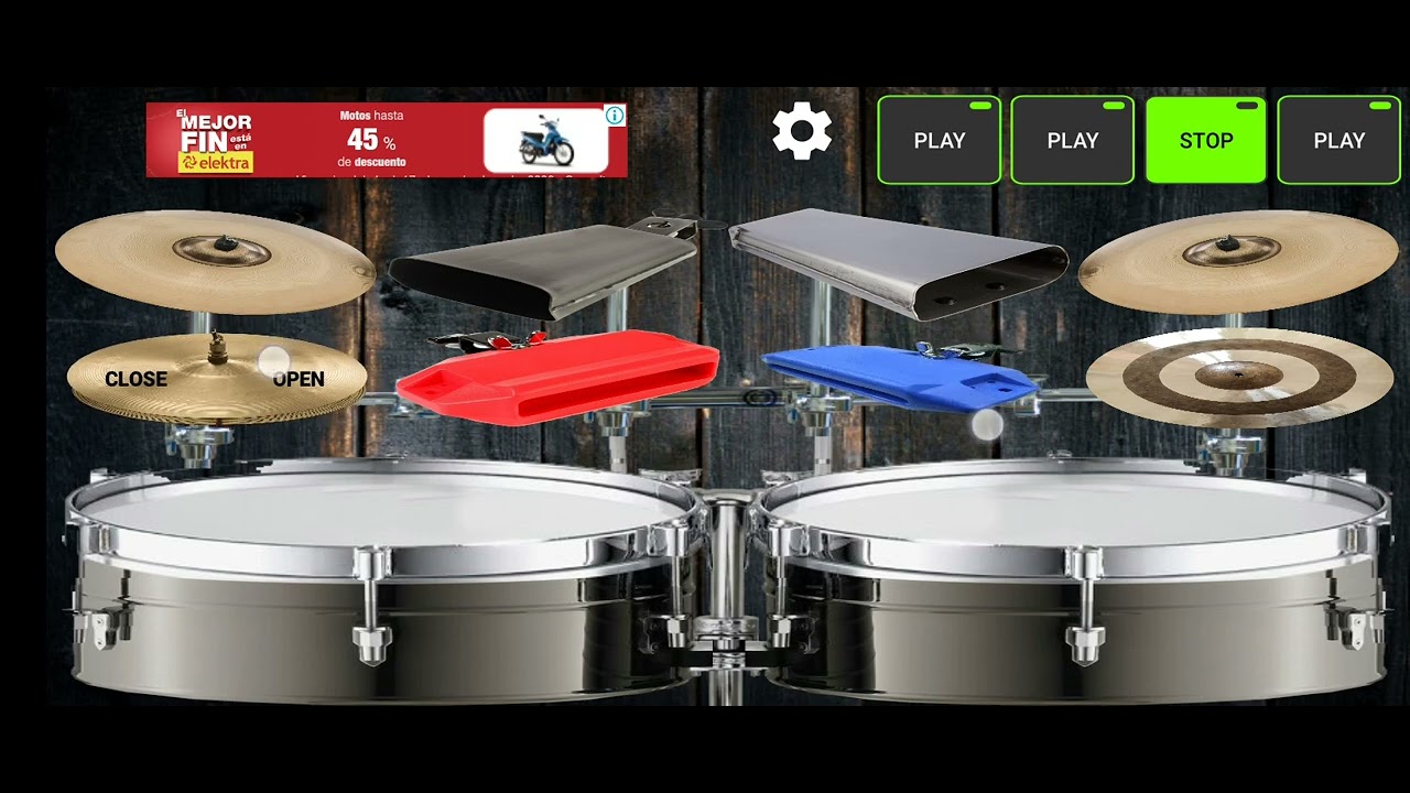 mi hijo de 7años tocando timbales - YouTube