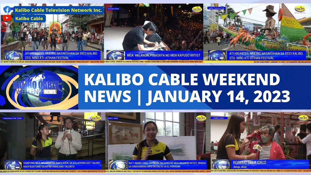 KALIBO CABLE WEEKEND NEWS | JANUARY 14, 2023 - YouTube