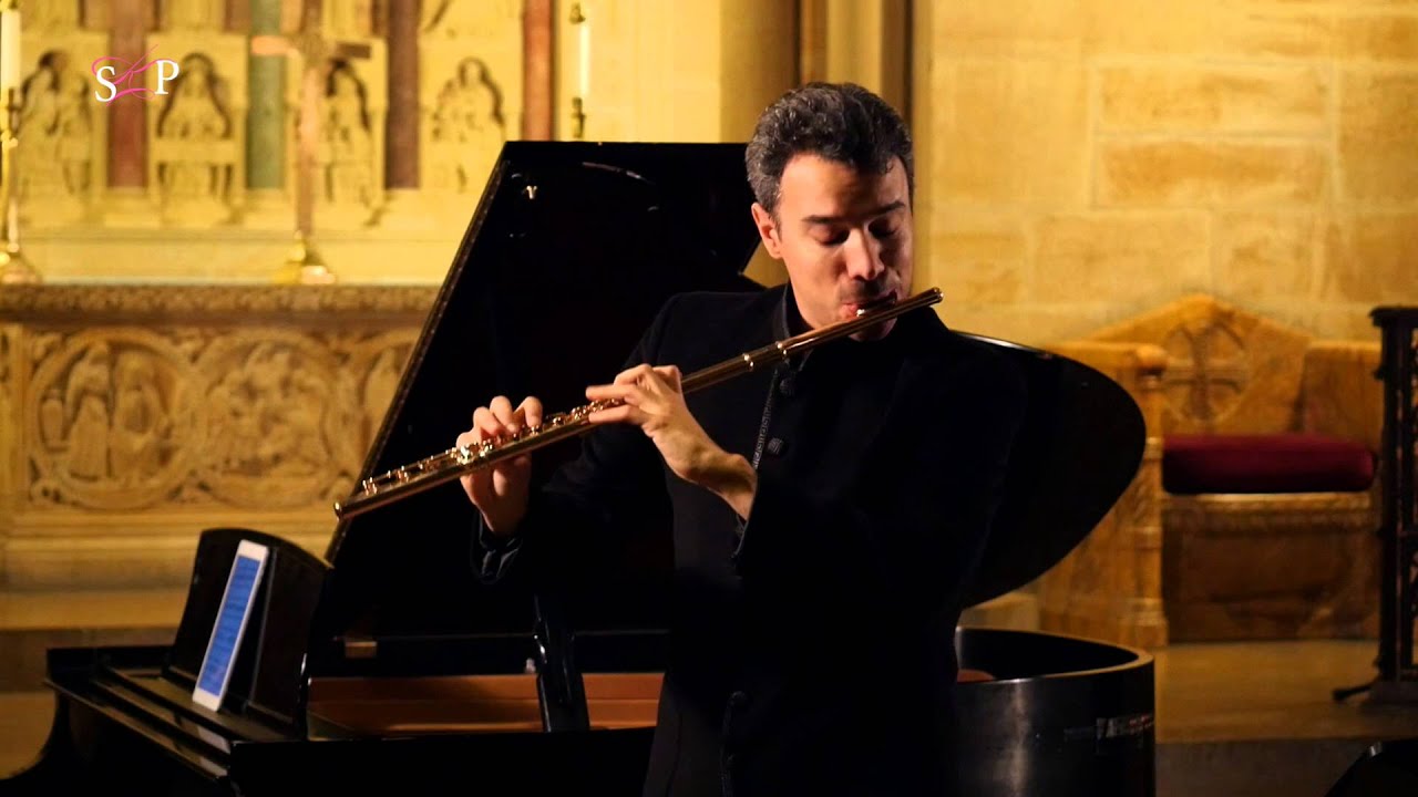 Christoph Gluck Dance of the Blessed Spirits for Flute and Piano - YouTube