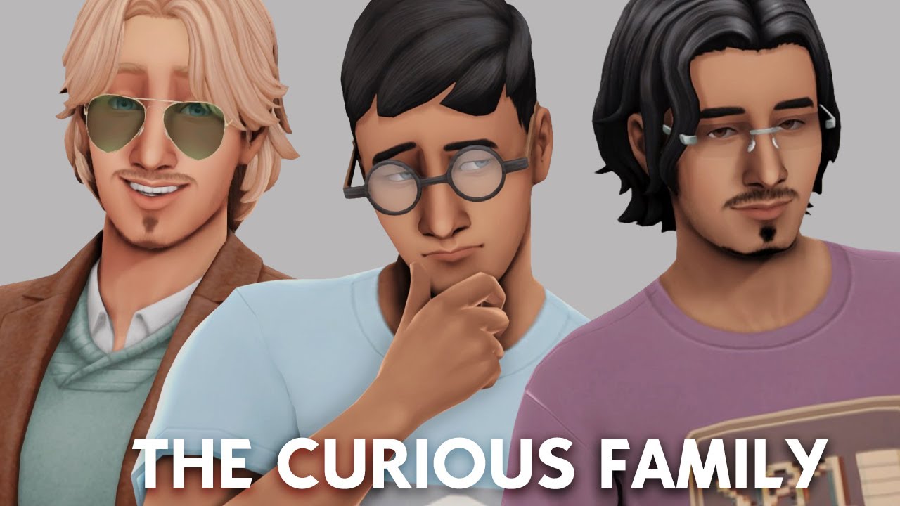 Sims 2 x Sims 4 - The Curious Family 👽🔭...(Sims 4 Create-A-Sim) - YouTube