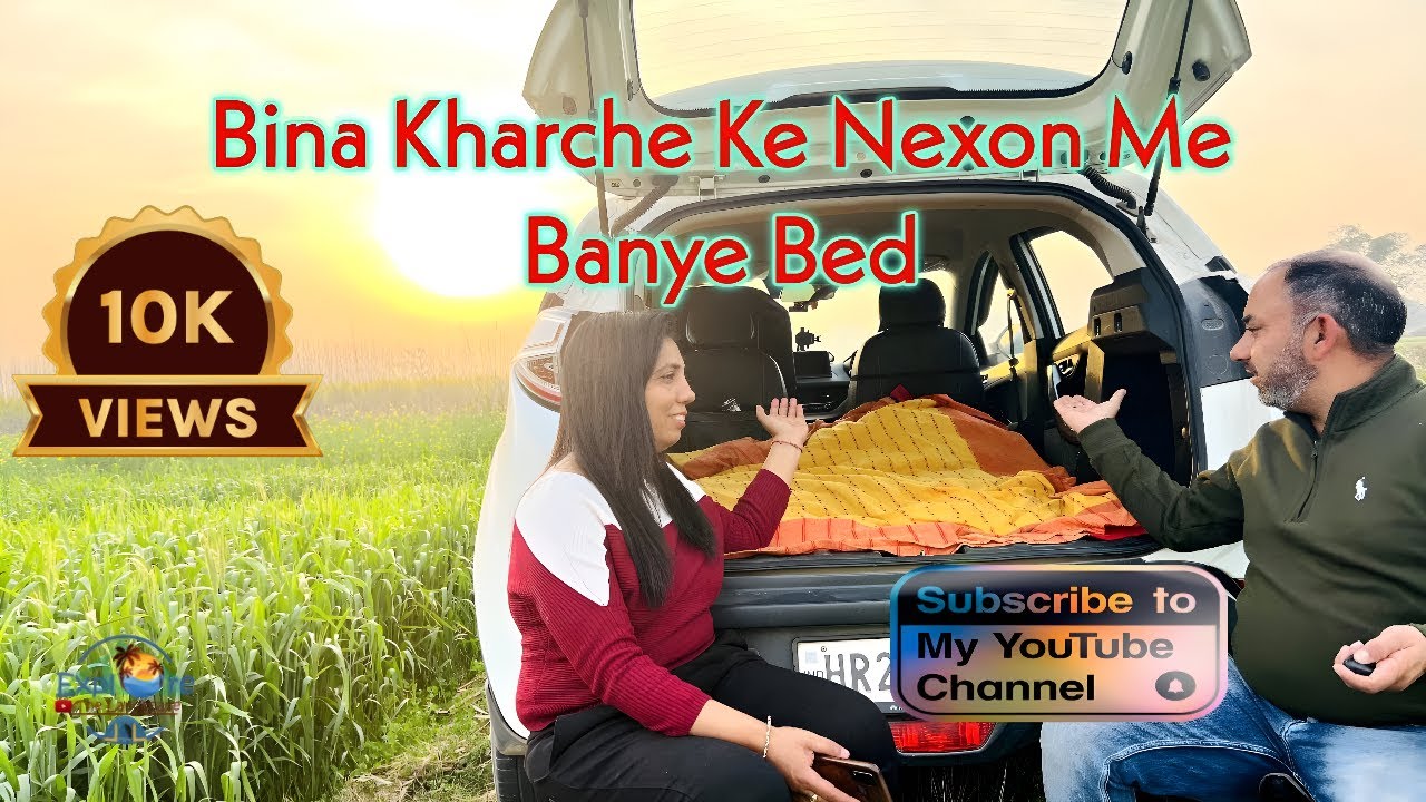 Bed setup in Tata Nexon | Camper Van | - YouTube